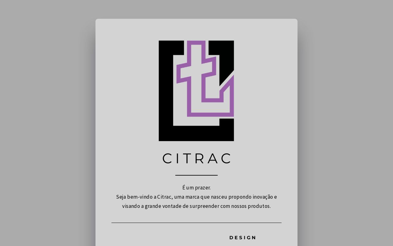 Citrac - Design Surpreendente